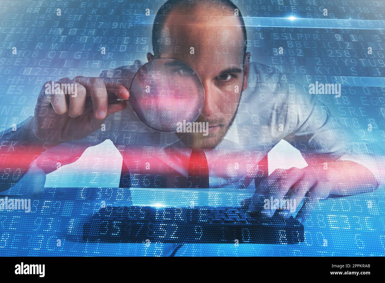 Computer matrix man hi-res stock photography and images - Alamy