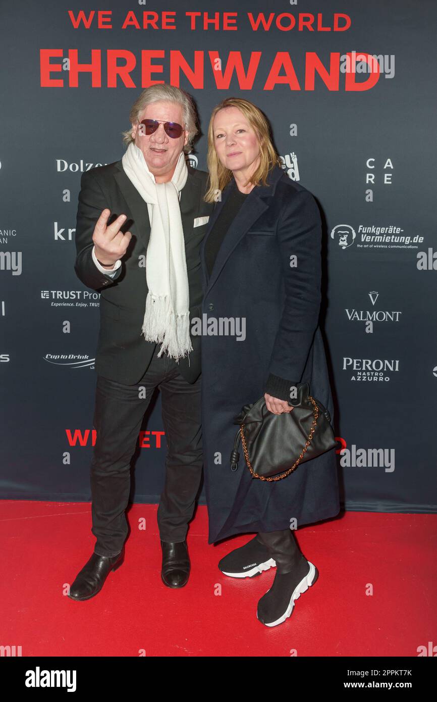 Claude Oliver Rudolph with company at the We Are The World Gala 2023 in ...