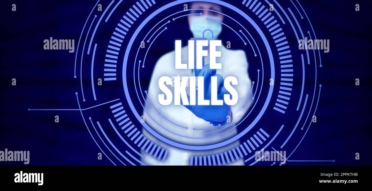 Handwriting text Life Skills. Business approach that is necessary or ...