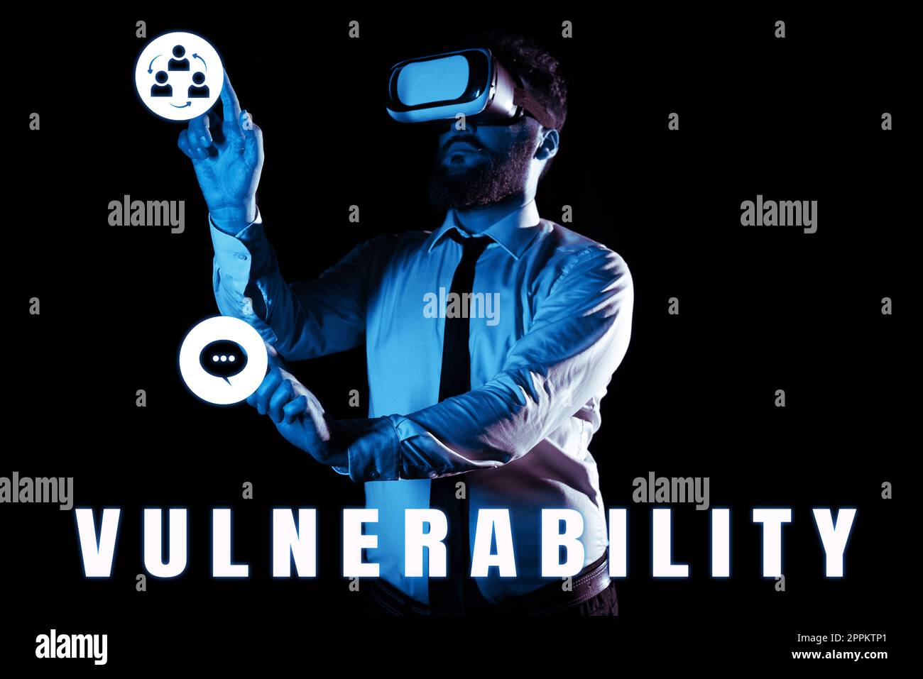 Hand Writing Sign Vulnerability Concept Meaning State Of Being Exposed To The Possibility Of