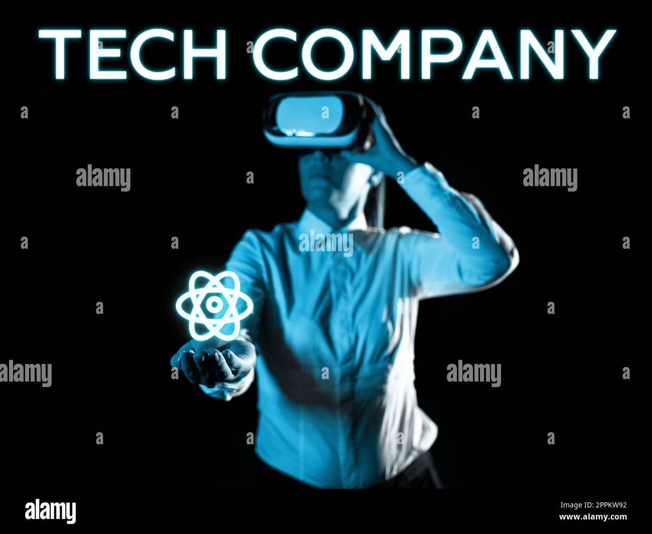 Text showing inspiration Tech Company. Business approach a company that ...