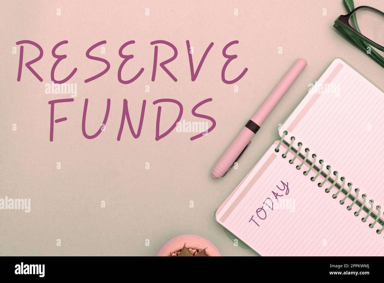 Text sign showing Reserve Funds. Business approach money released from ...