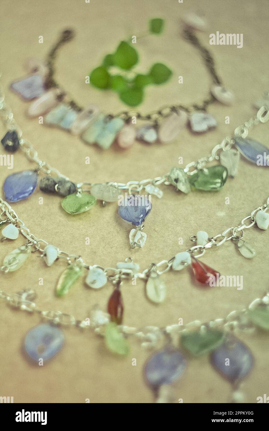 Silver chains hi-res stock photography and images - Alamy