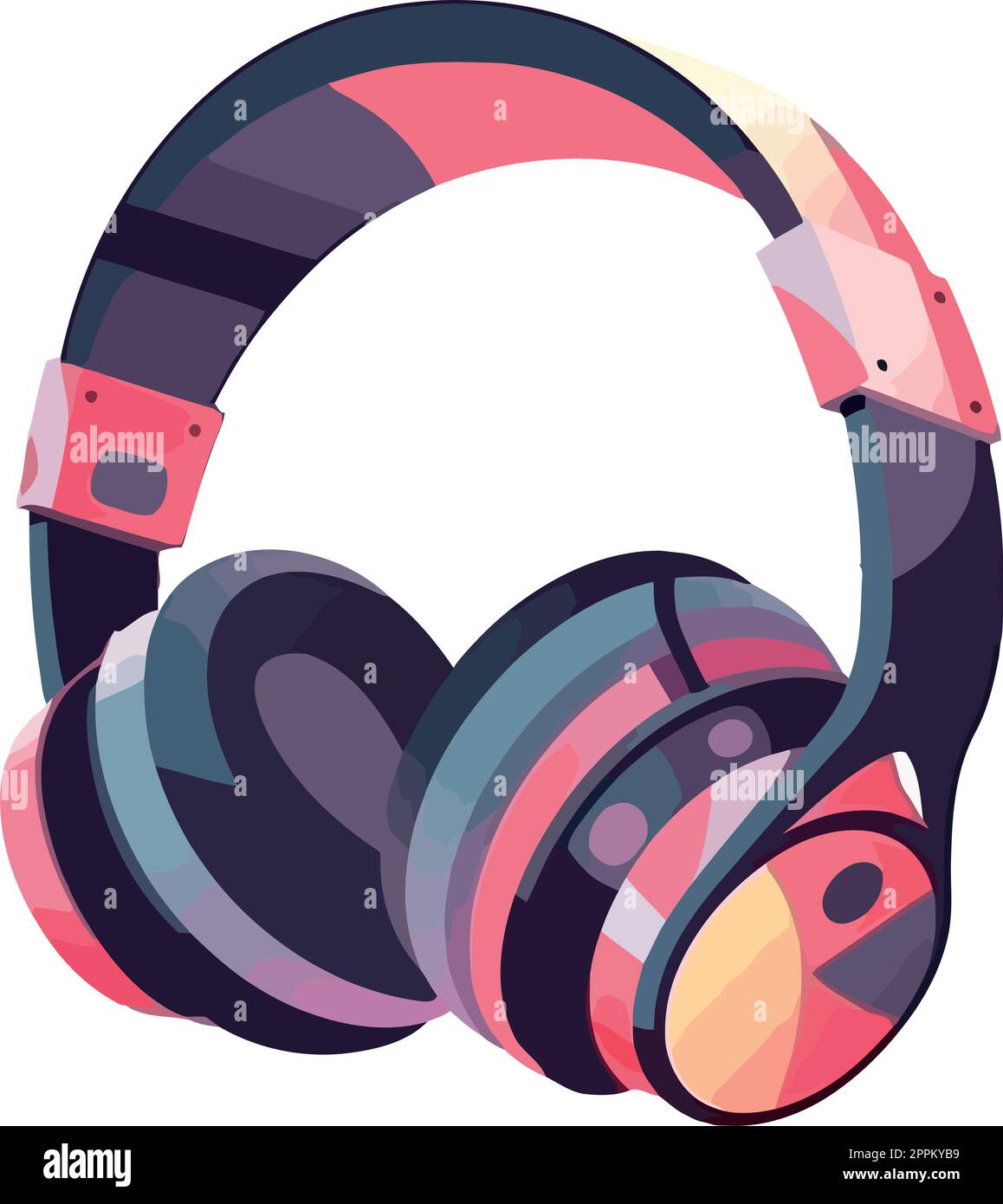 Dancing headphones Stock Vector Images - Alamy