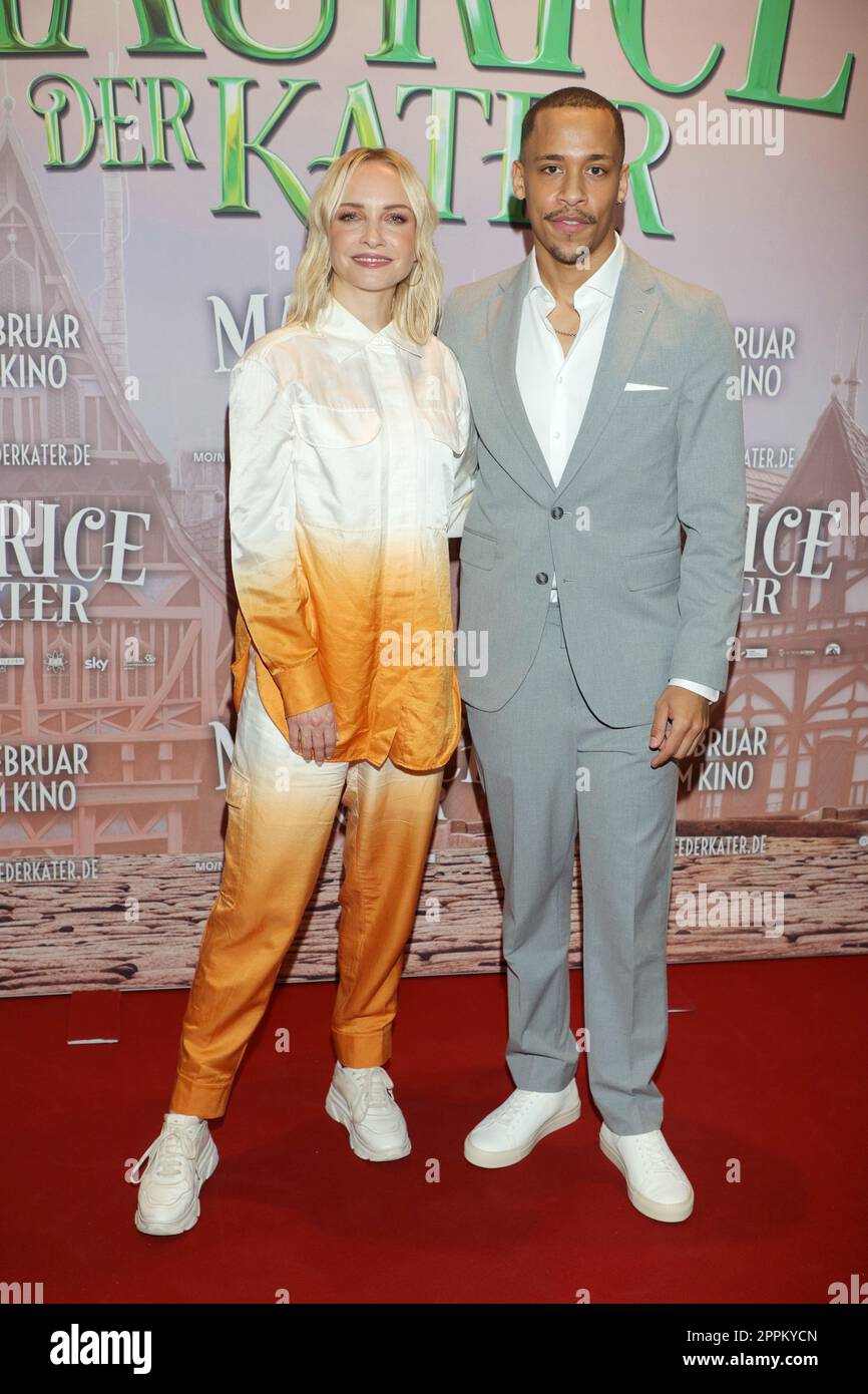 Janin Ullmann,Jerry Hoffmann,Premiere Maurice der Kater,Cinemaxx ...