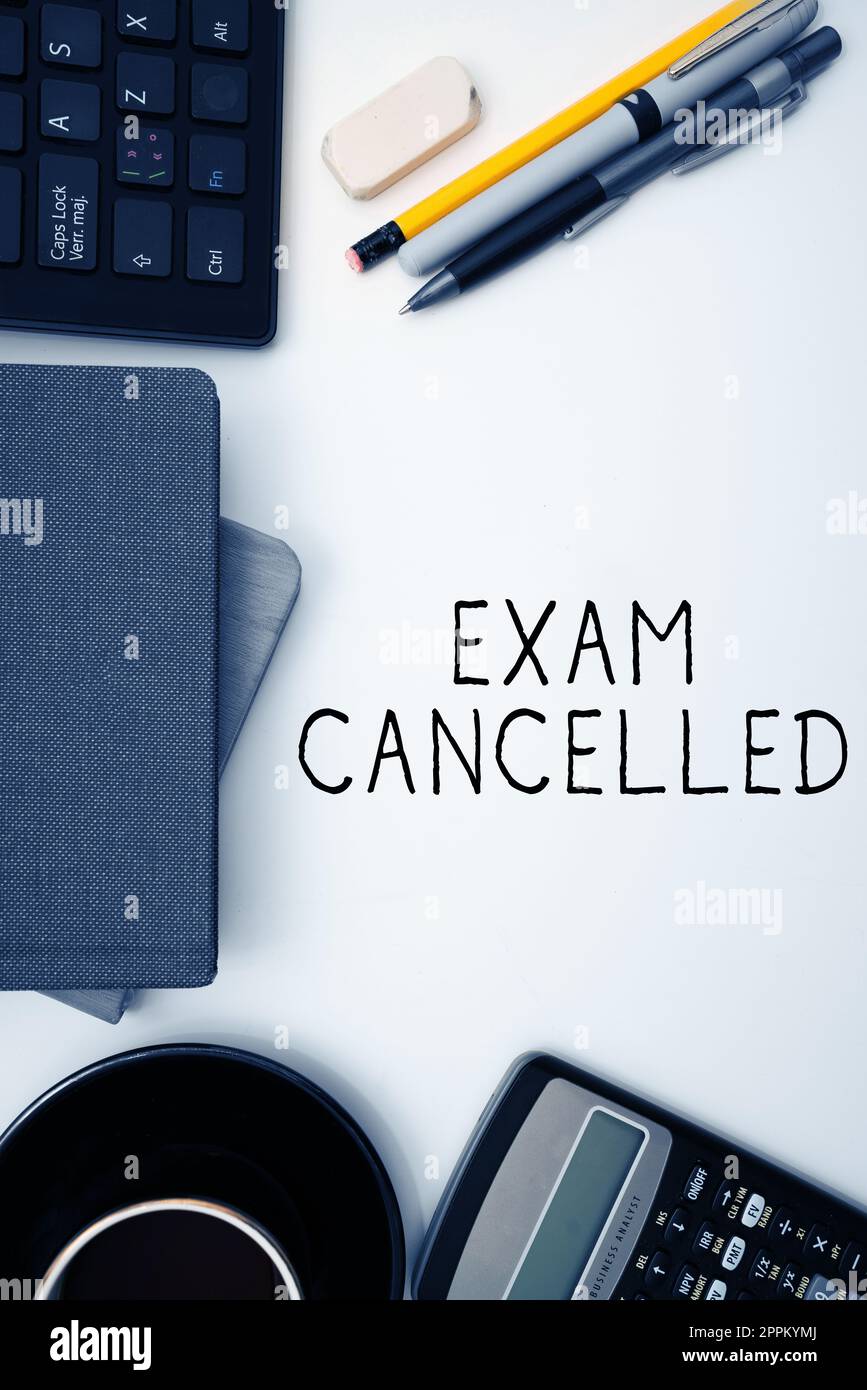 Cancelled symbol hi-res stock photography and images - Alamy