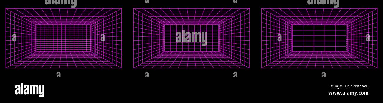 Retrofuturistic vector vectors hi-res stock photography and images - Alamy