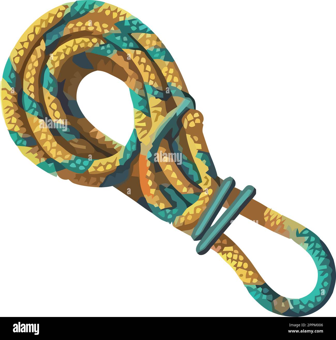 Twisted rope and knot Stock Vector Image & Art - Alamy