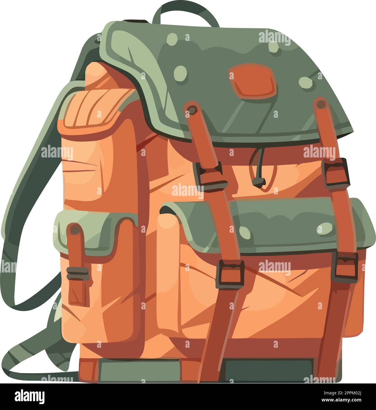 Adventure back packing Stock Vector Images - Alamy