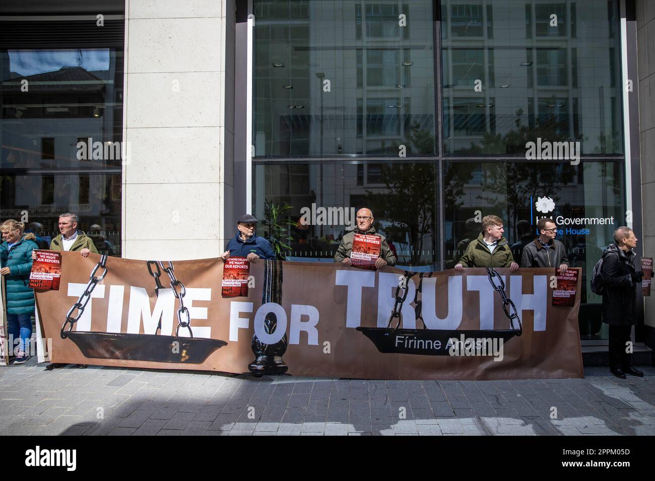 Time for Truth and Justice campaigners during a protest against the ...