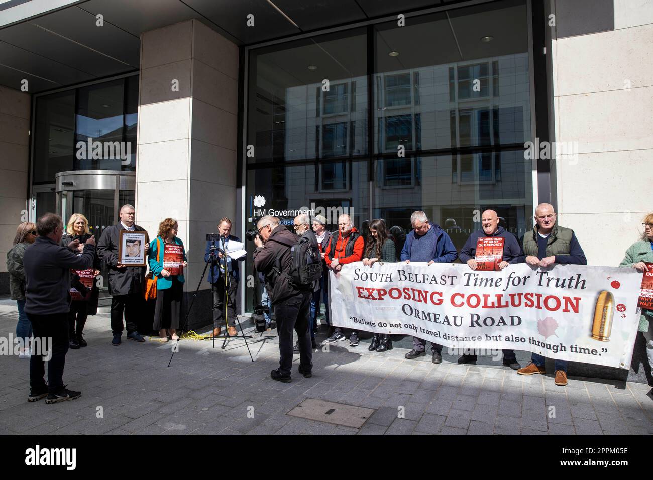 Time for Truth and Justice campaigners during a protest against the ...