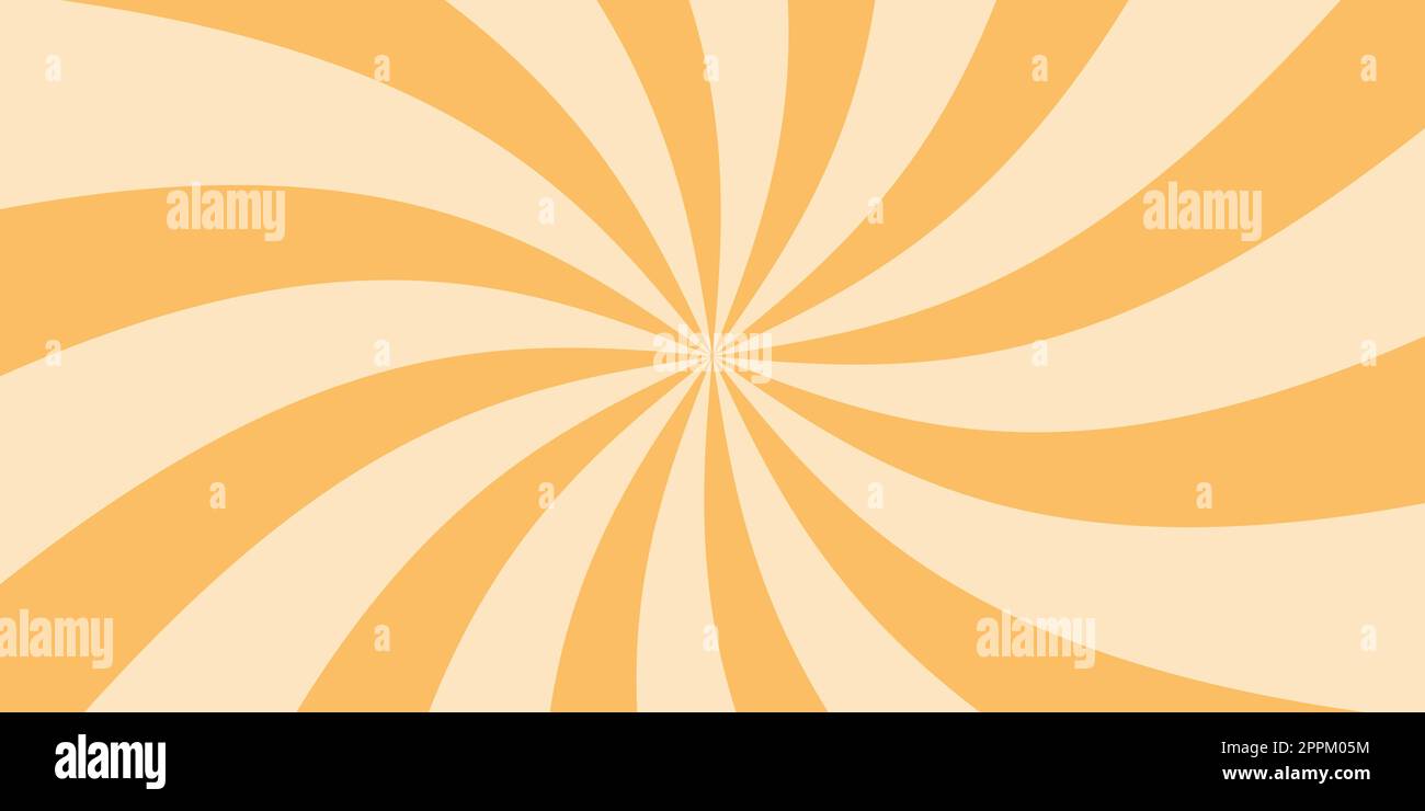 Retro yellow horizontal background. Vector illustration Stock Vector ...