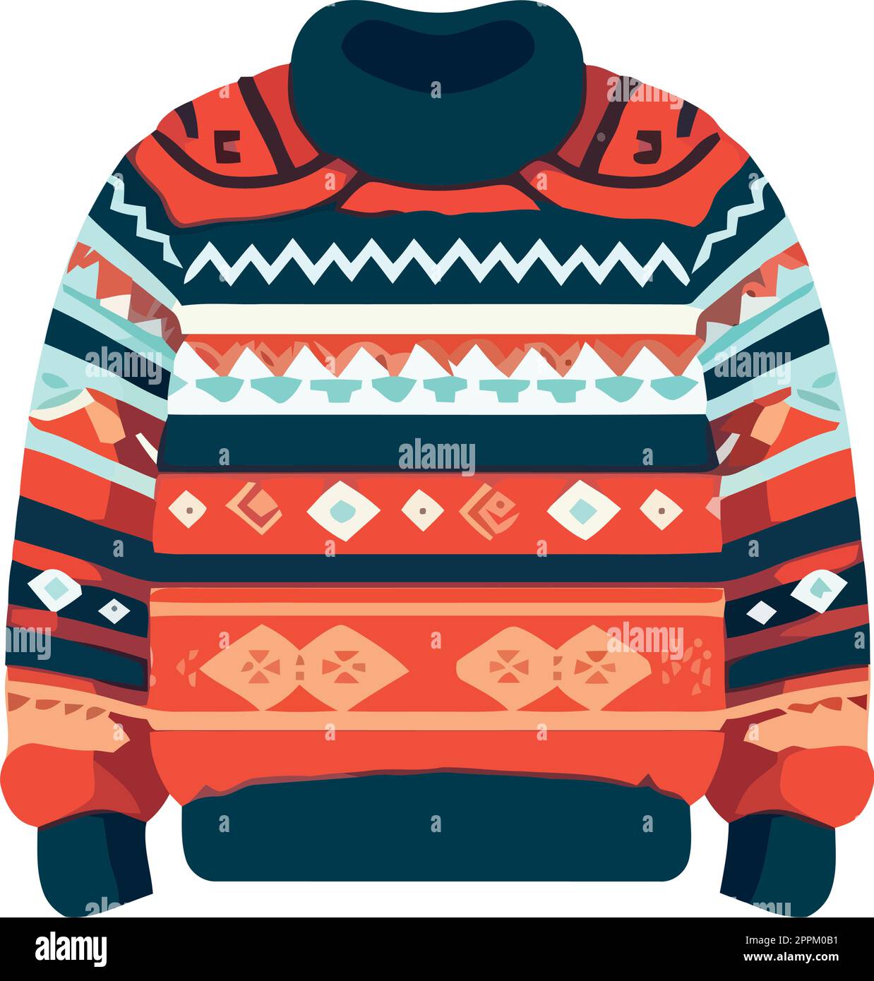 winter sweater illustration Stock Vector Image & Art - Alamy