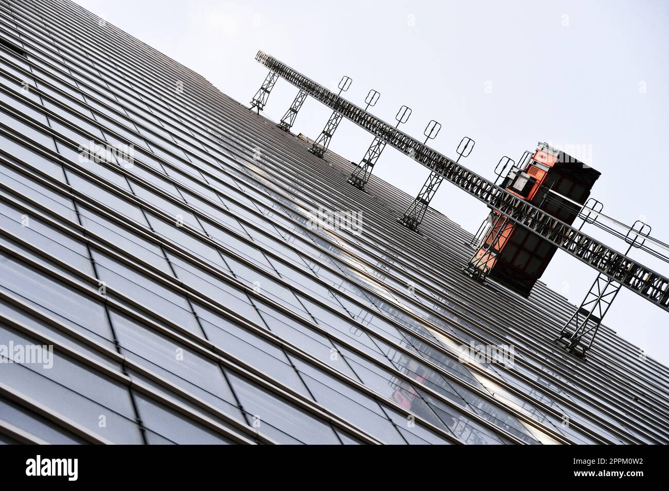 Elevator lift skyscraper hi-res stock photography and images - Alamy