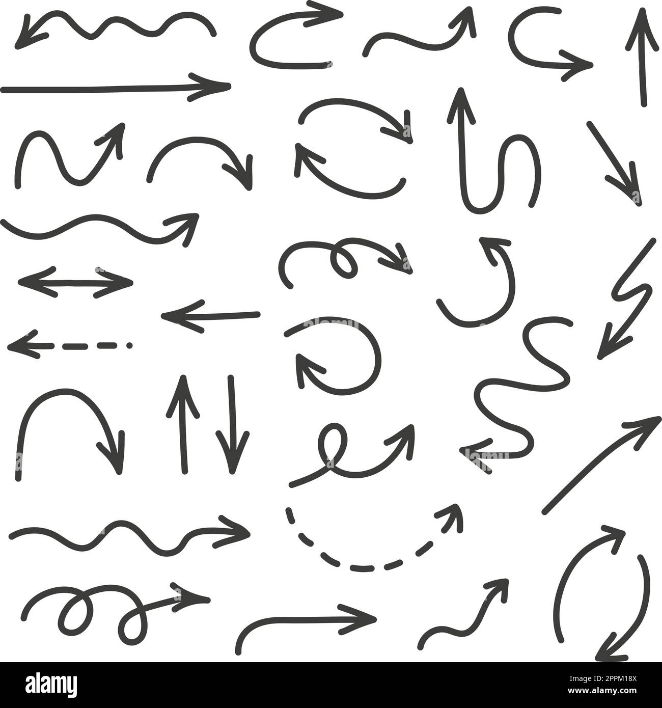 Arrow icons set. Arrow collection. Simple arrow big set. Vector ...