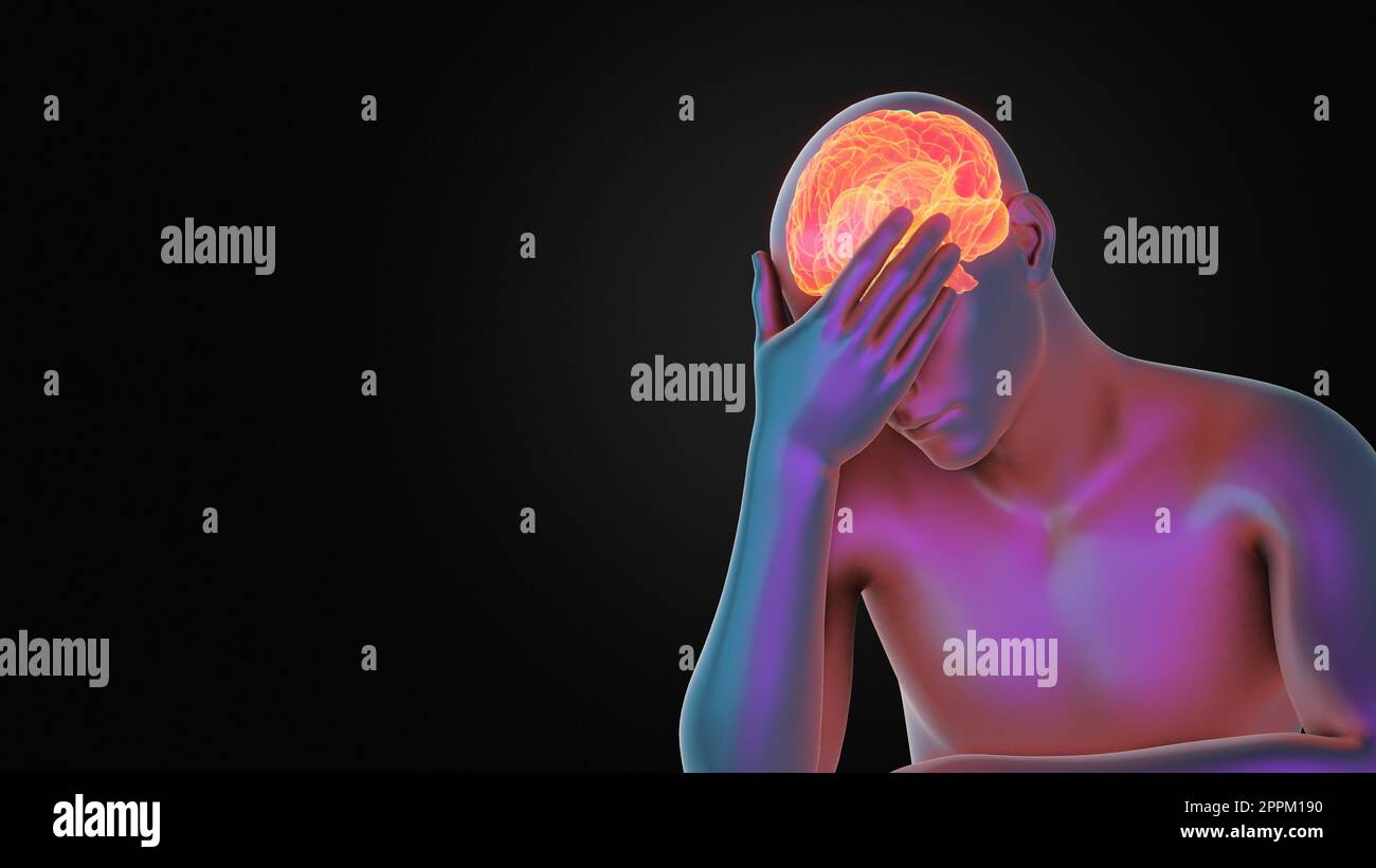 Mental health awareness concept background Stock Photo - Alamy