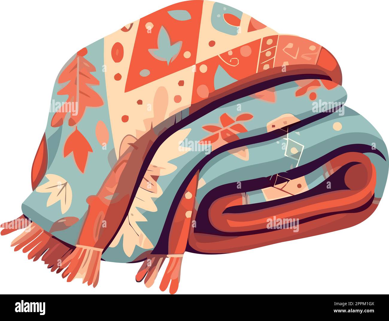 Snow blanket Stock Vector Images - Alamy