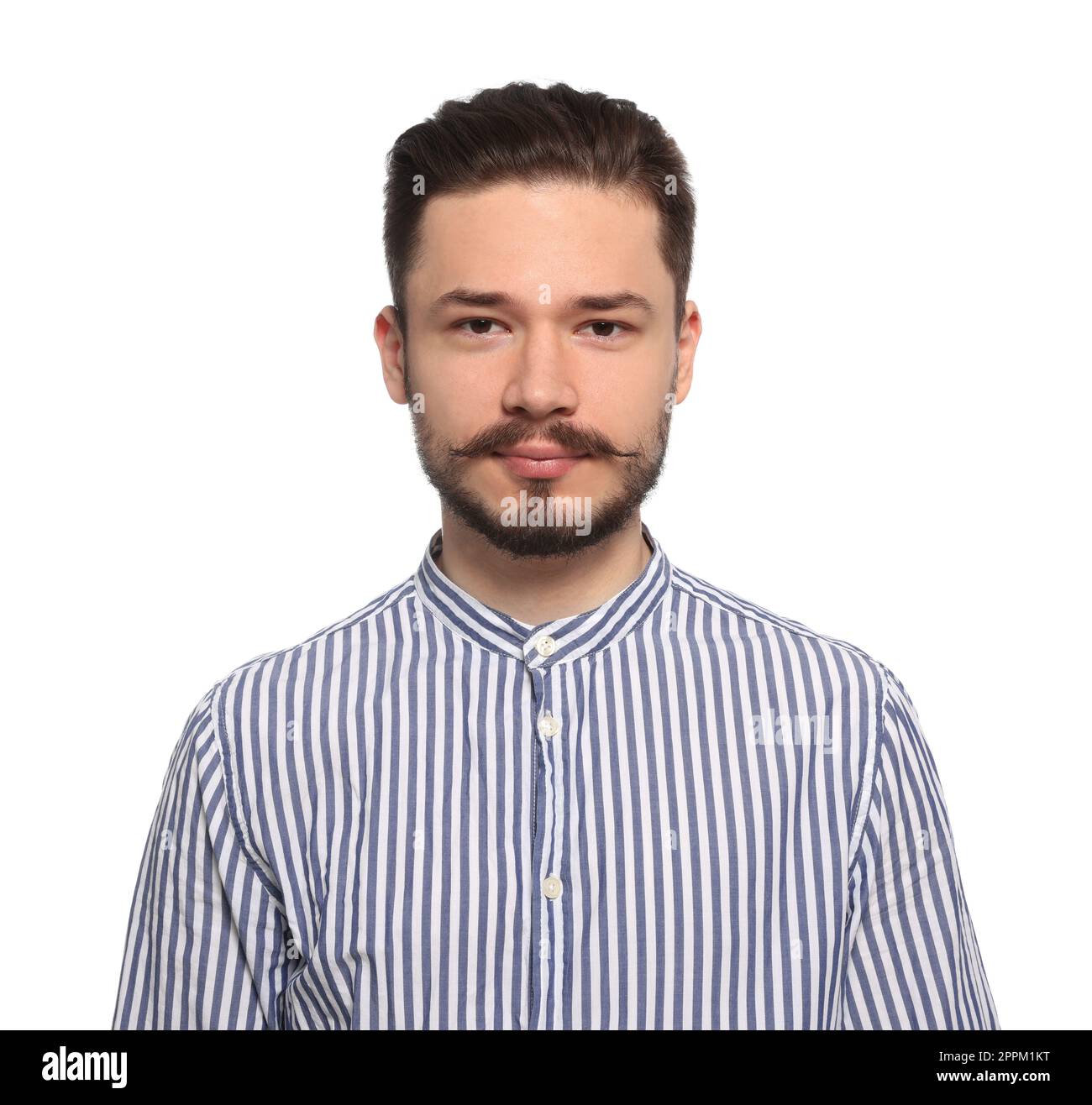 Man in striped shirt hi-res stock photography and images - Alamy