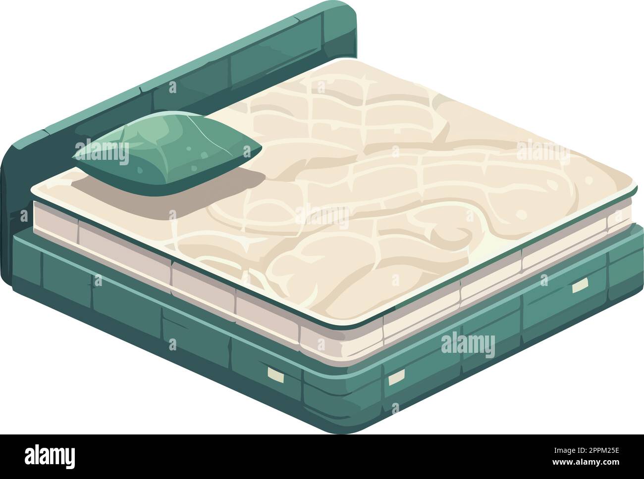 Big bed design Stock Vector Image & Art - Alamy