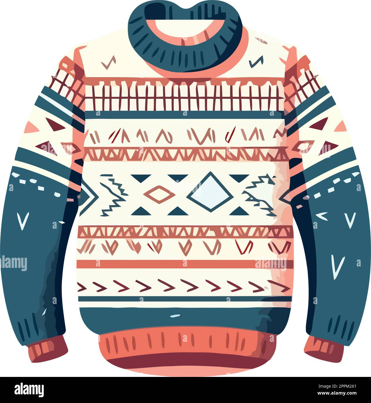 winter sweater vector Stock Vector Image & Art - Alamy