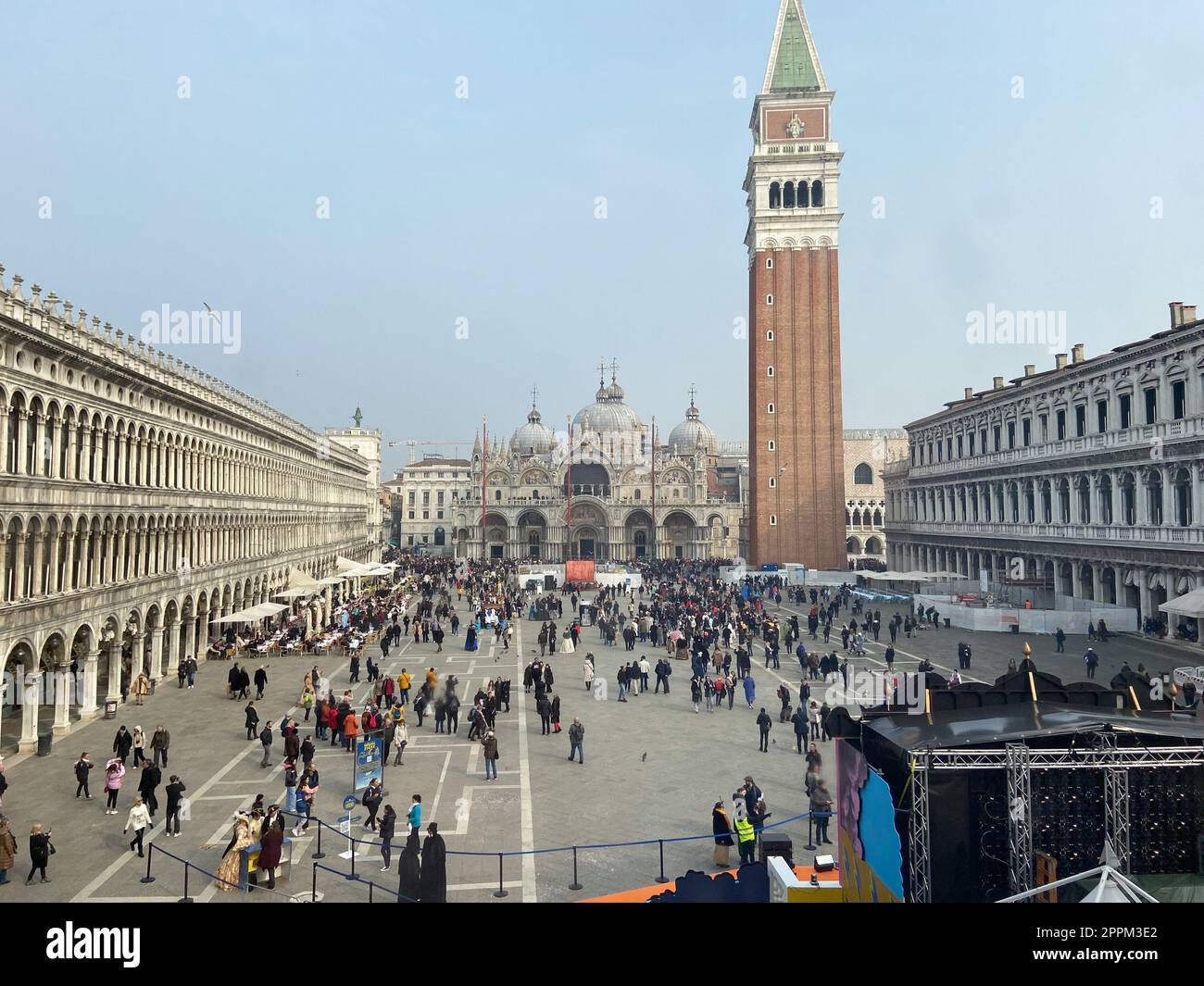 Carnival in piazza san marco hi-res stock photography and images - Alamy