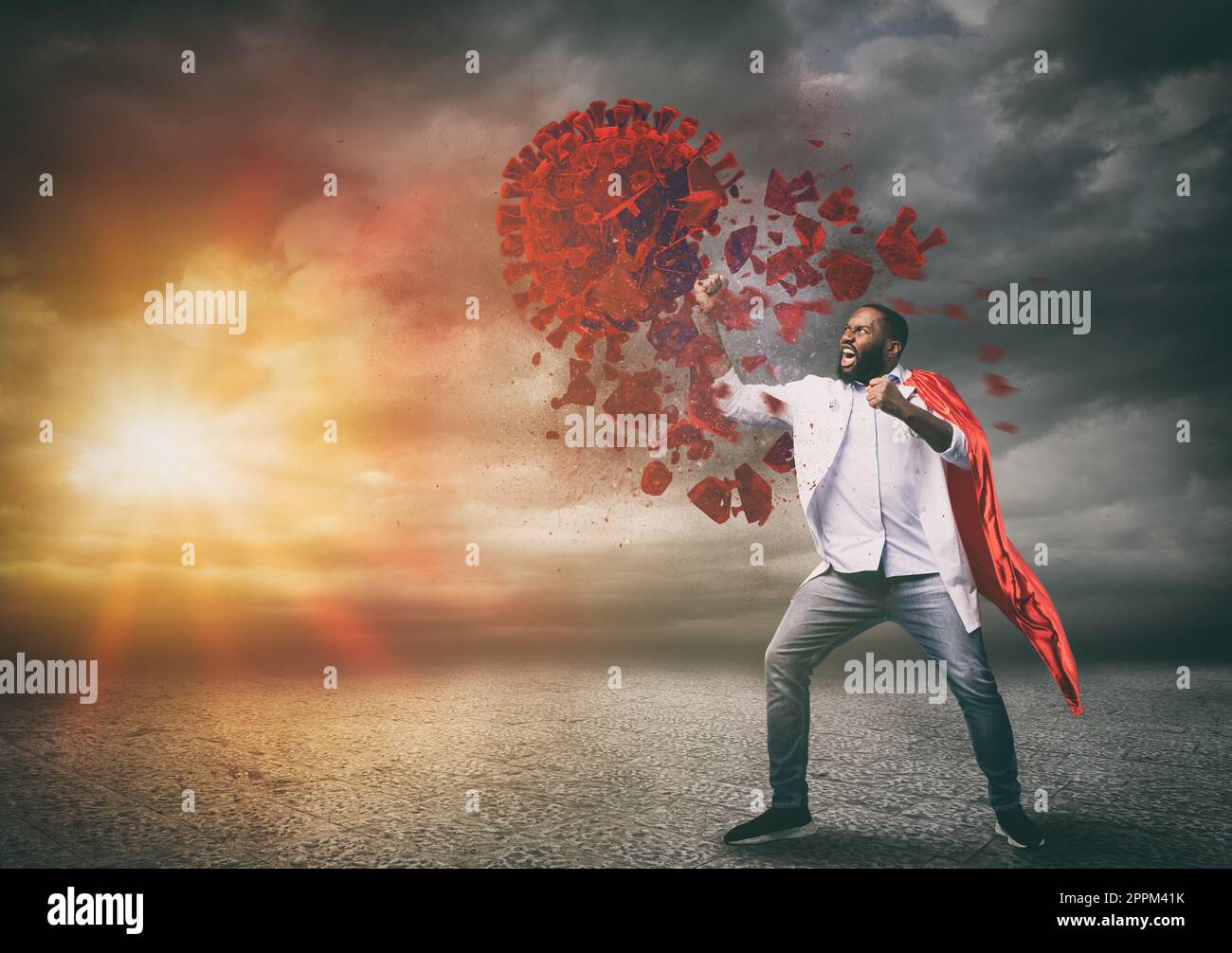 Brave doctor hi-res stock photography and images - Alamy