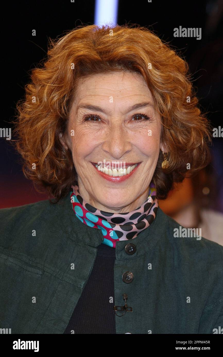 Adele Neuhauser,NDR talk show from Studio Lokstedt,Hamburg,10.02.2023 ...
