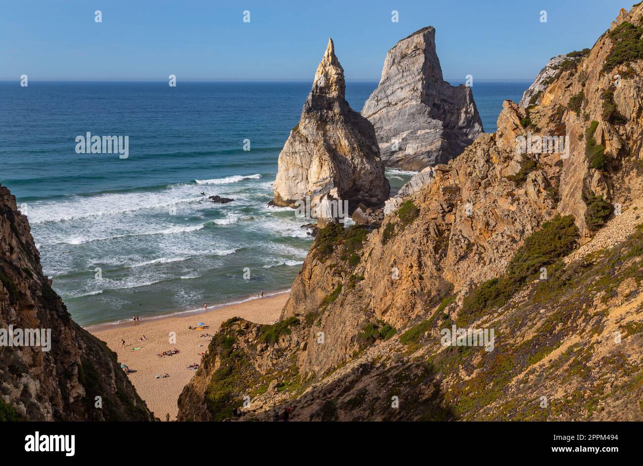 Praia da Ursa (Ursa Beach Stock Photo - Alamy