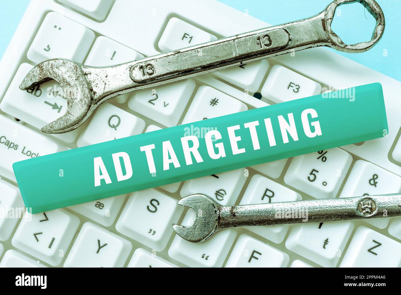 Text sign showing Ad Targeting. Word Written on target the most ...