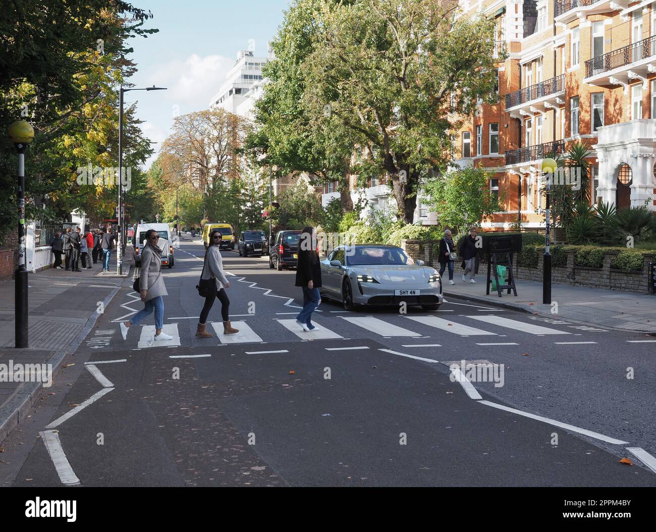 Abbey Road crossing in London Stock Photo - Alamy