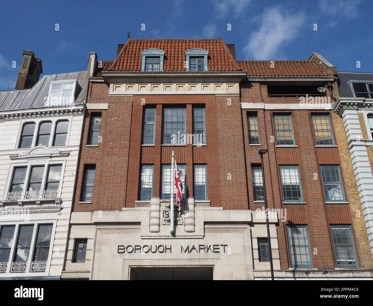 Borough Market hall in London Stock Photo - Alamy