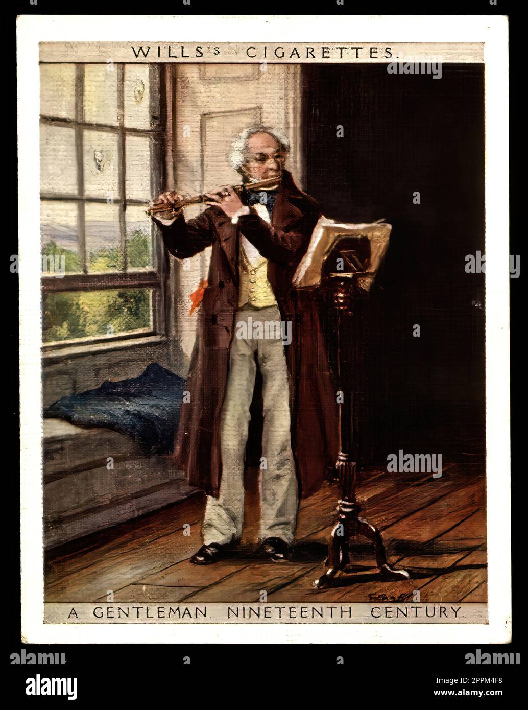 Gentleman of the 19th Century - Vintage British Cigarette Card ...