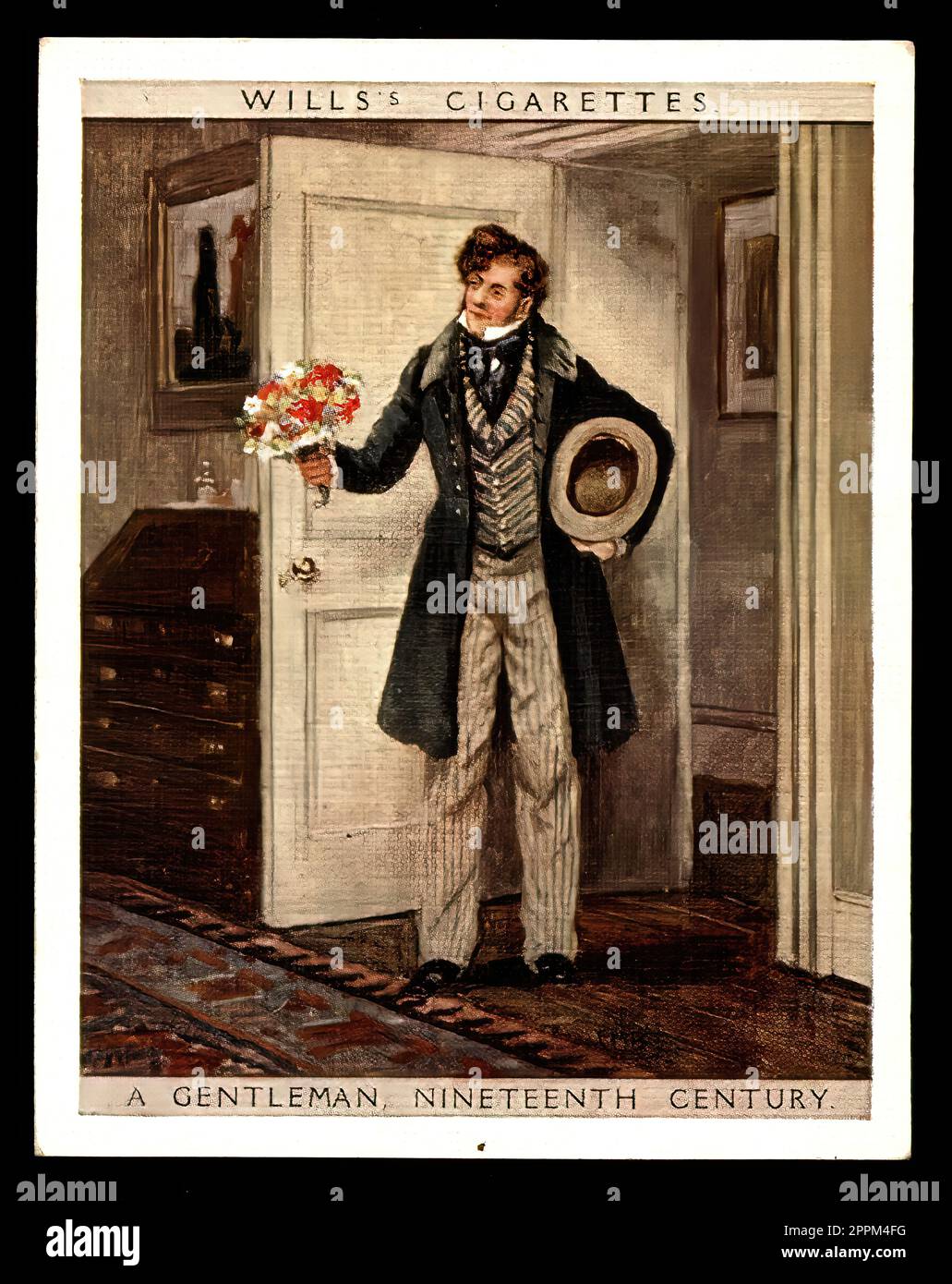 Gentleman of the 19th Century 00001 - Vintage British Cigarette Card ...