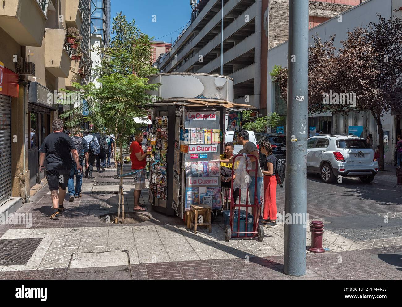 Newsstand santiago hi-res stock photography and images - Alamy