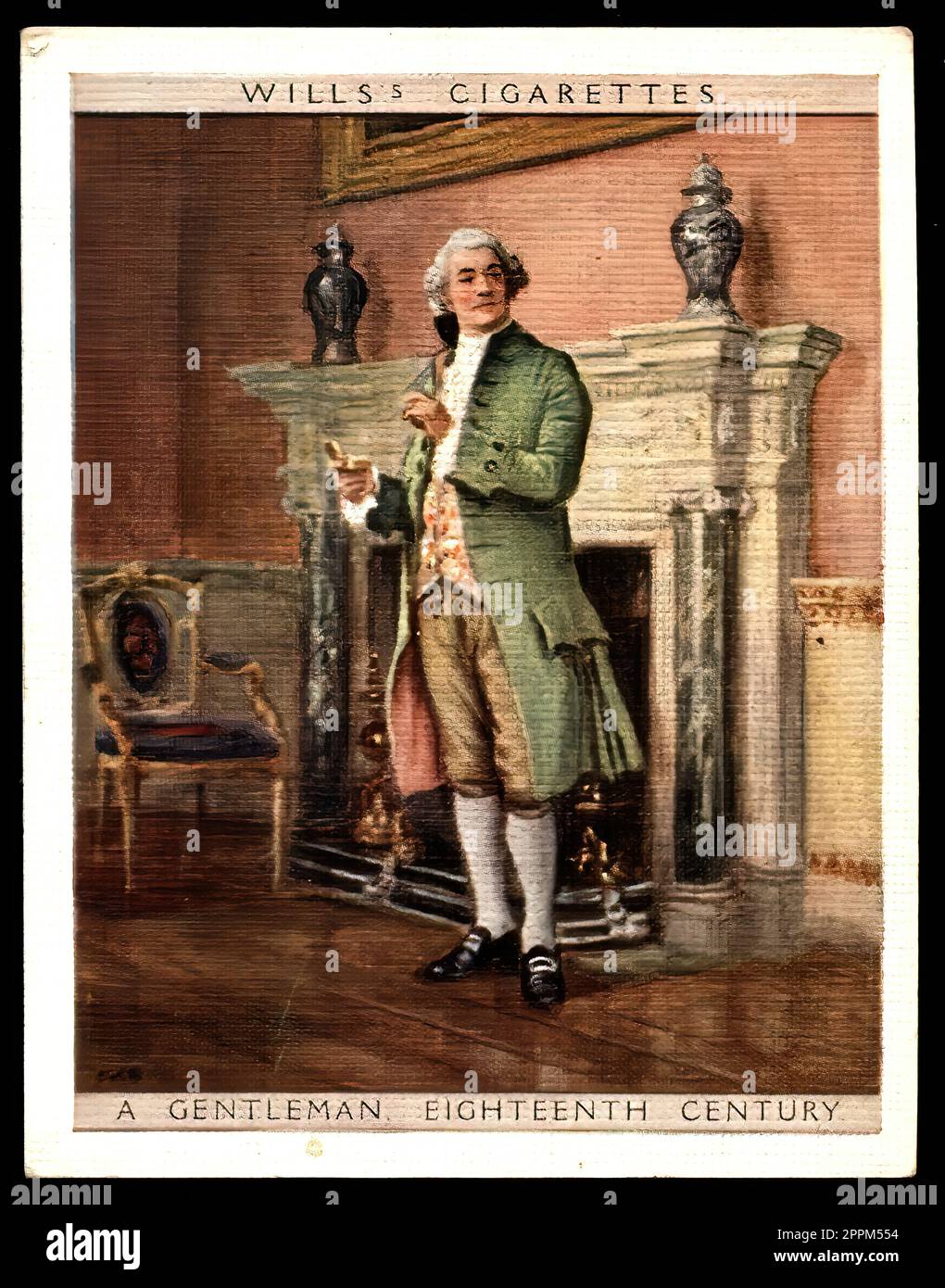 Gentleman's Attire 18th Century - Vintage British Cigarette Card ...