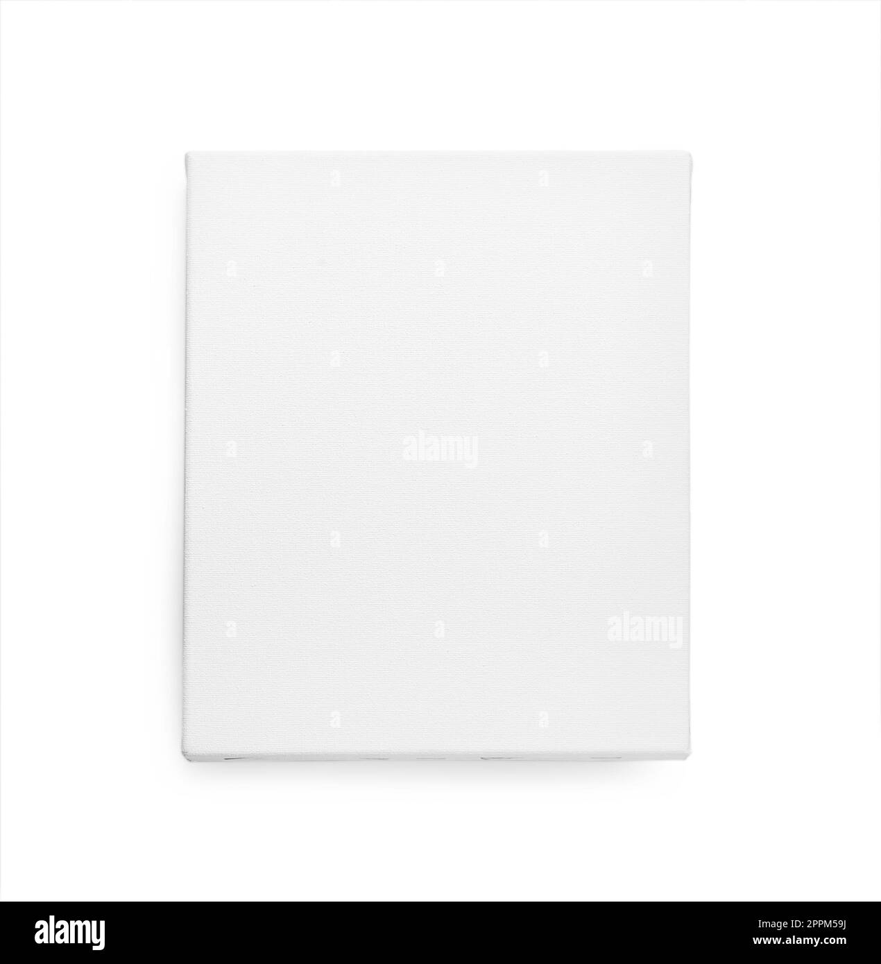 Blank white rectangular mockup Black and White Stock Photos & Images ...