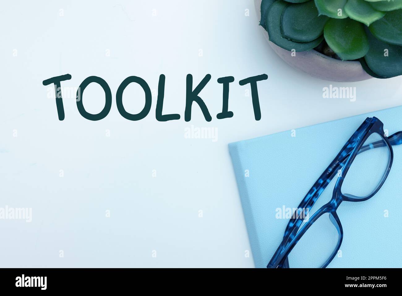 Text caption presenting Toolkit. Business approach set of tools kept in ...