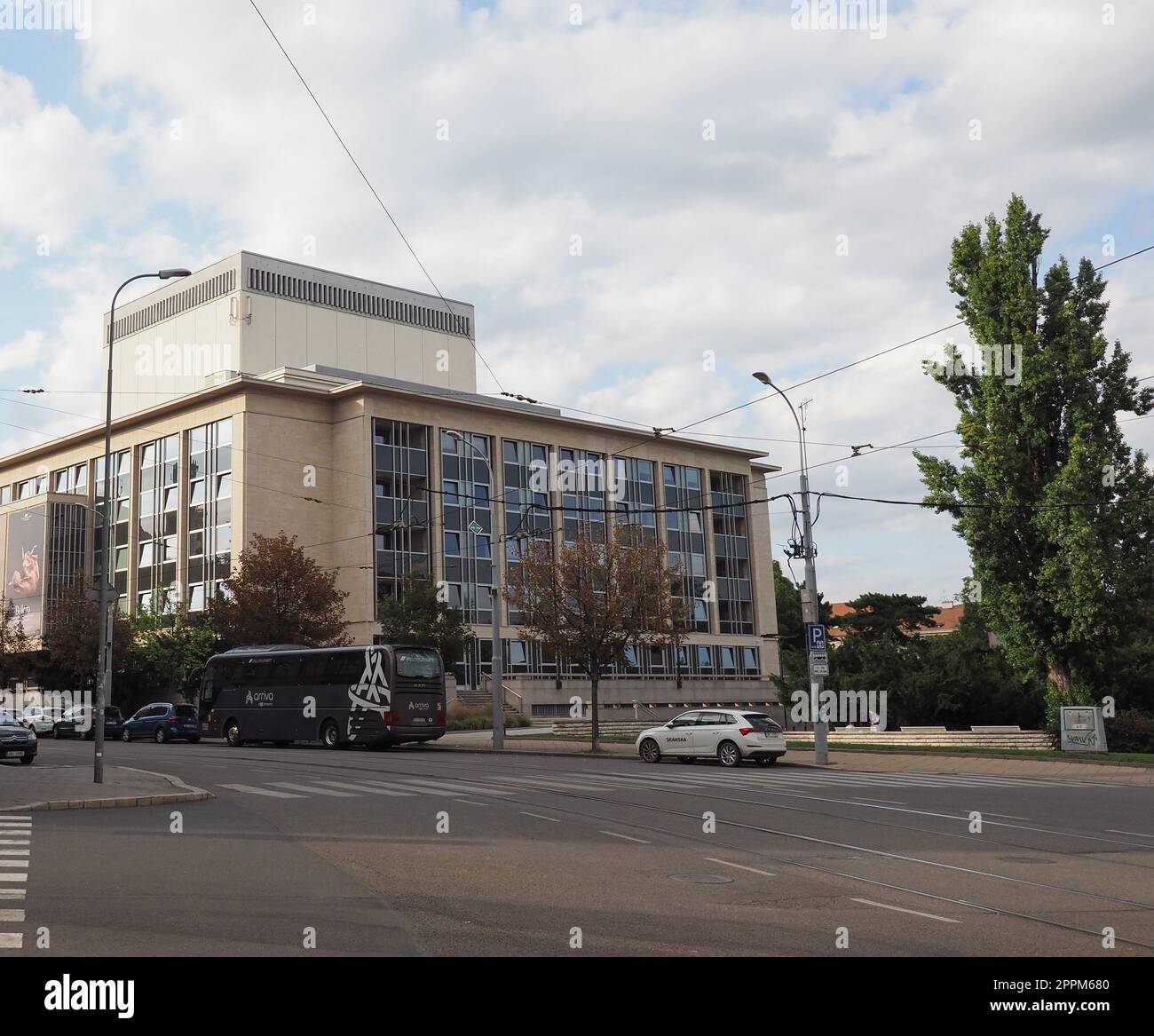 Janacek Theatre in Brno Stock Photo - Alamy