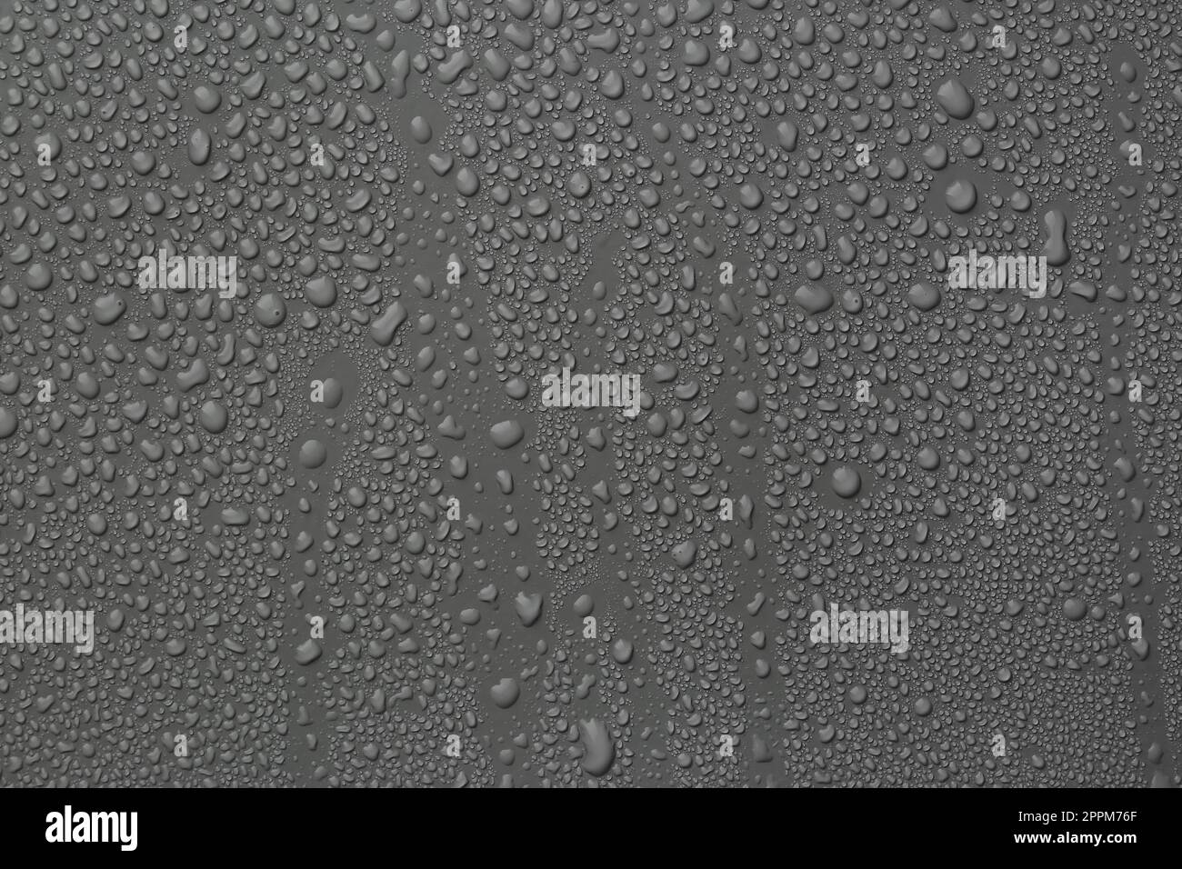 View of many water drops on grey background Stock Photo - Alamy