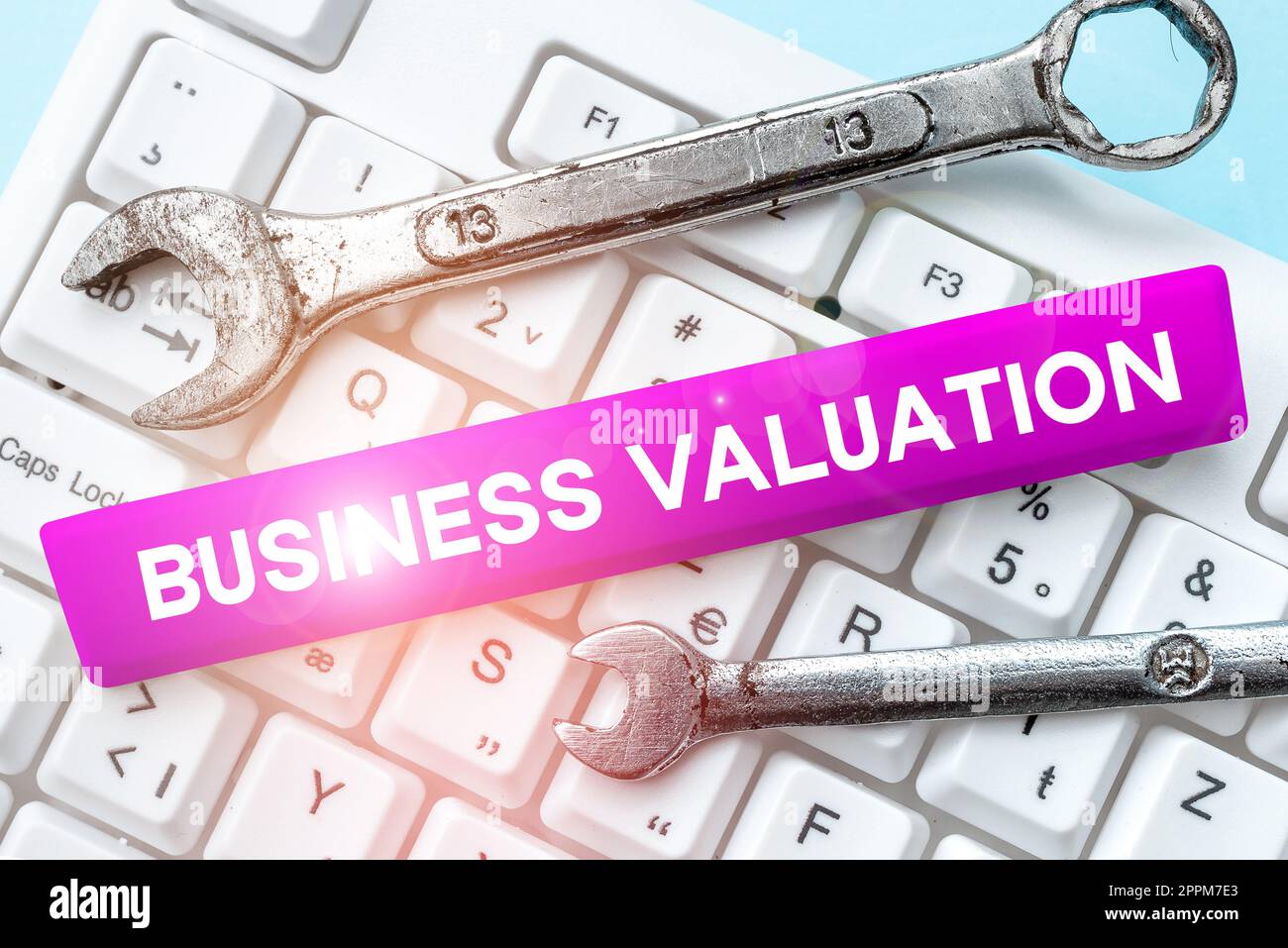 Handwriting text Business Valuation. Word Written on determining the ...