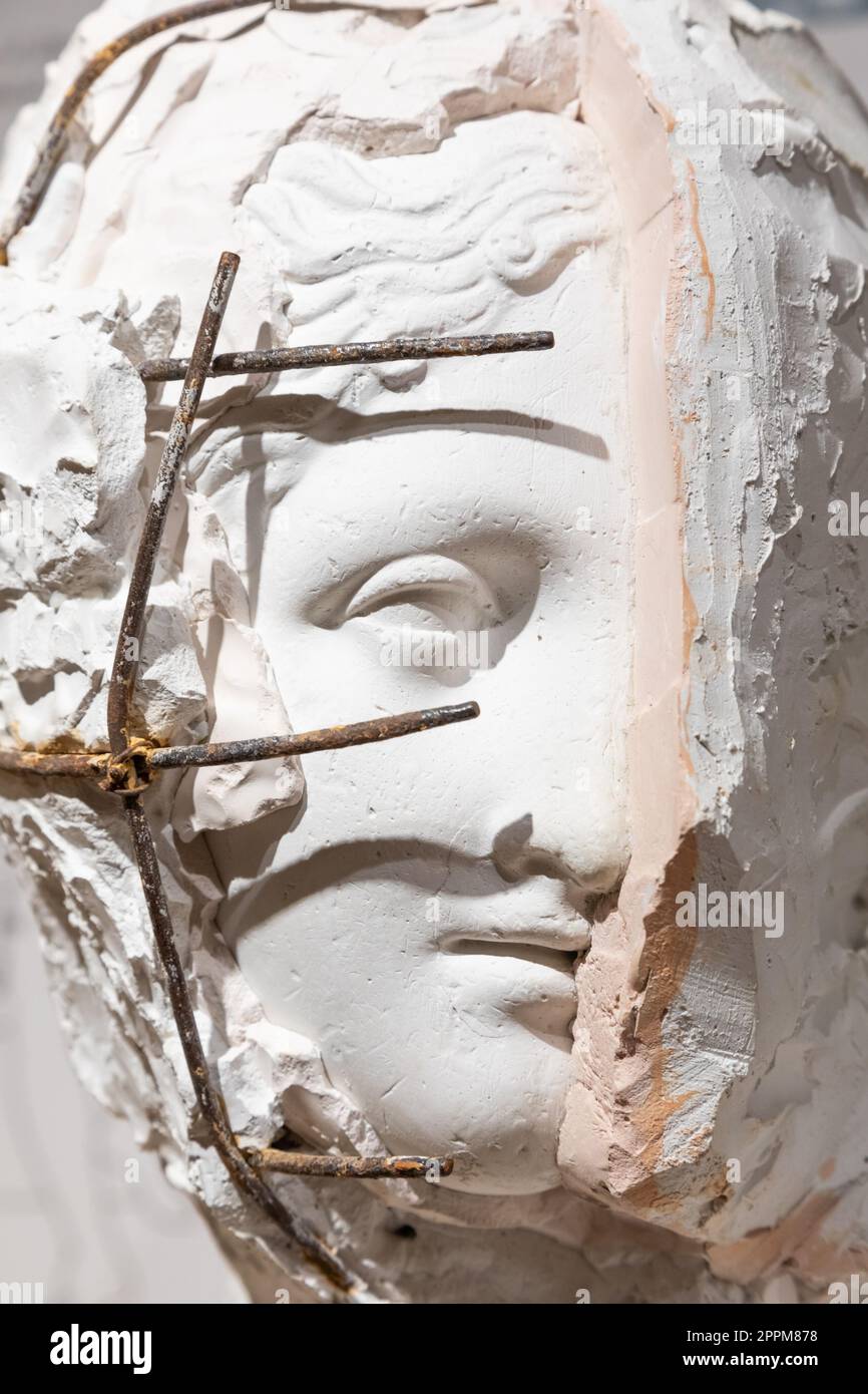 Possagno, Italy: Art creation with gypsum. Concept of idea, creativity ...