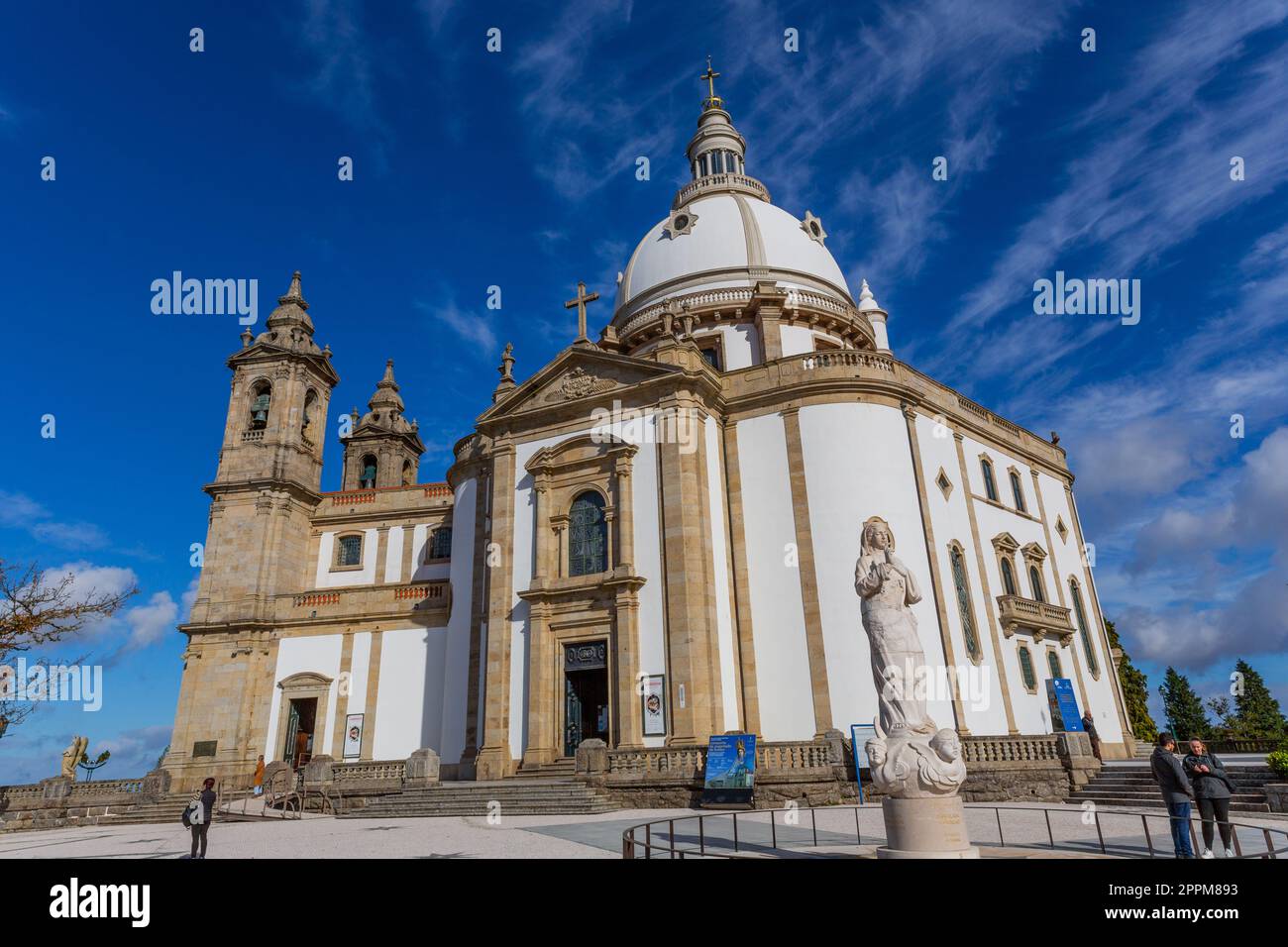 Sanctuary of Our Lady of Sameiro Stock Photo - Alamy