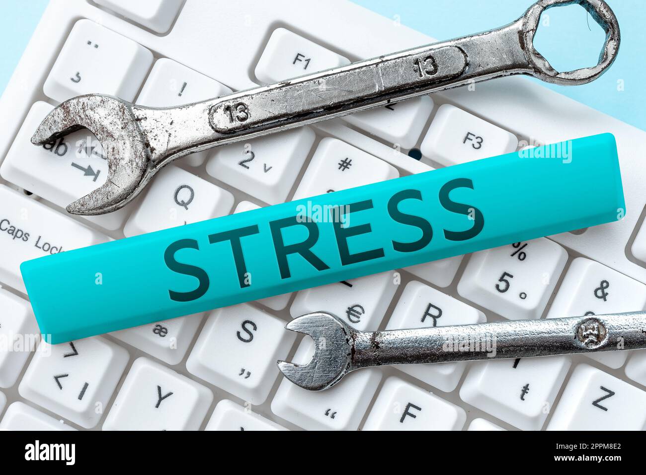 Text showing inspiration Stress. Word Written on a physical chemical or ...