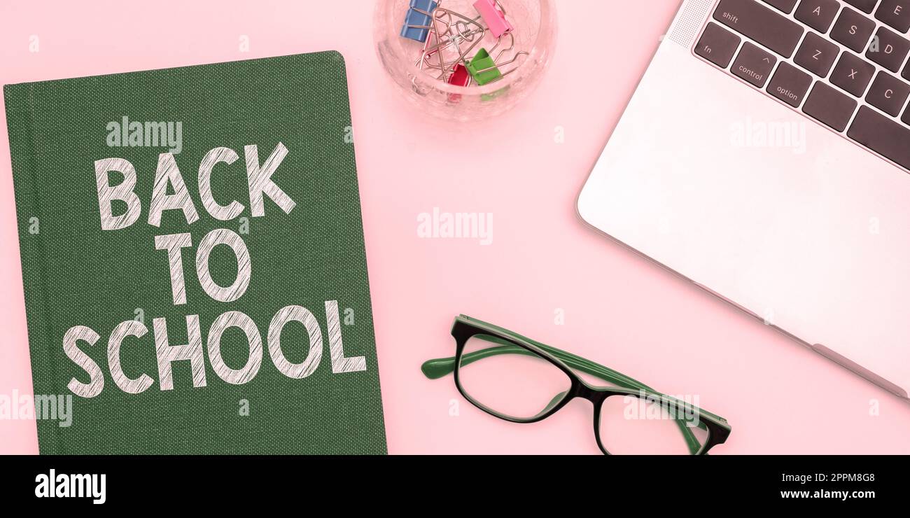 Handwriting text Back To School. Business approach New Teachers Friends ... Handwriting text Back To School. Business approach New Teachers Friends ...
