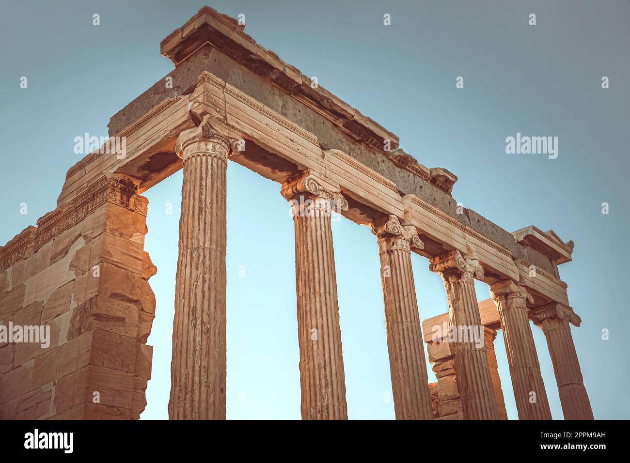 Beautiful Parthenon Ruins in Athens. Greece Stock Photo - Alamy