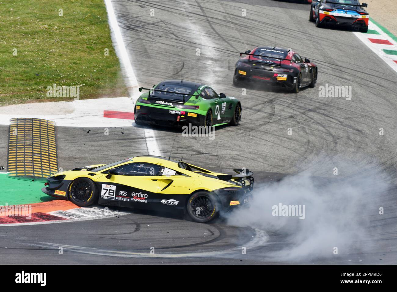 FANATEC GT WORLD CHALLENGE 23 April 2023 in MONZA, Italy, GT4 Series ...