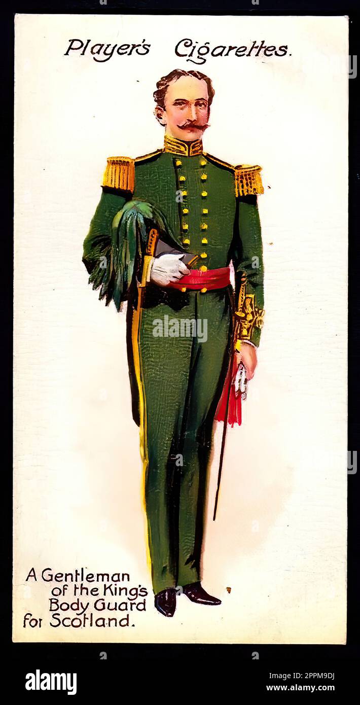 Gentleman of the King's Body Guard for Scotland - Vintage British ...