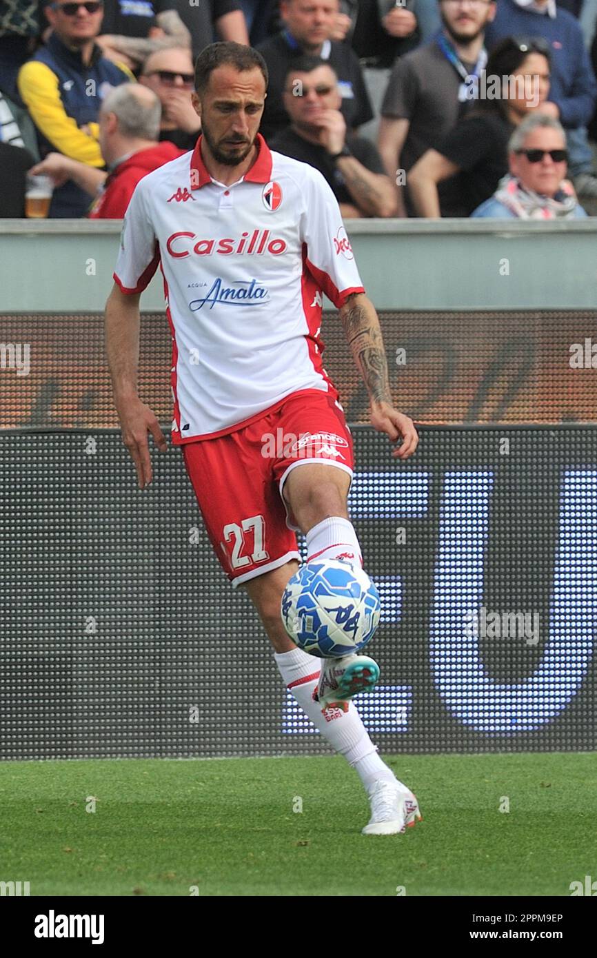 Arena Garibaldi, Pisa, Italy, April 23, 2023, Antonio Mazzotta (Bari ...