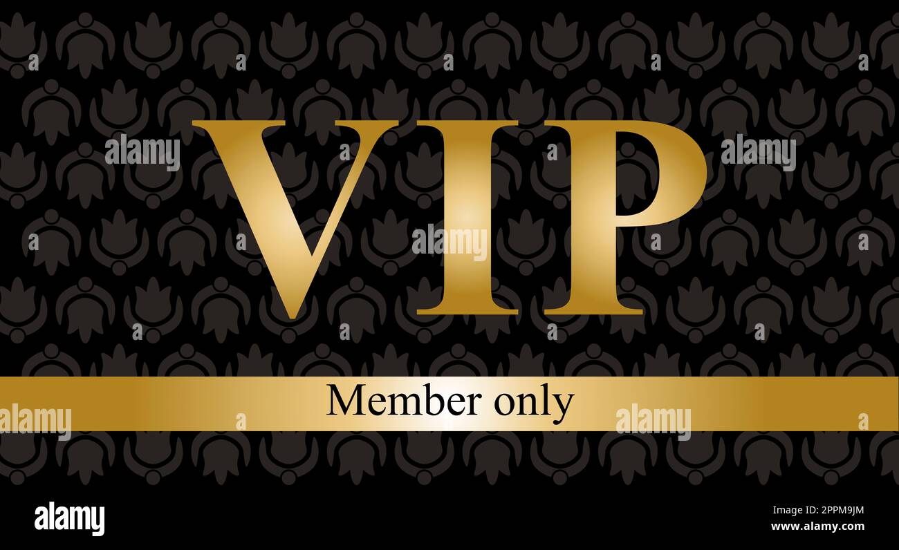 Vip design hi-res stock photography and images - Alamy