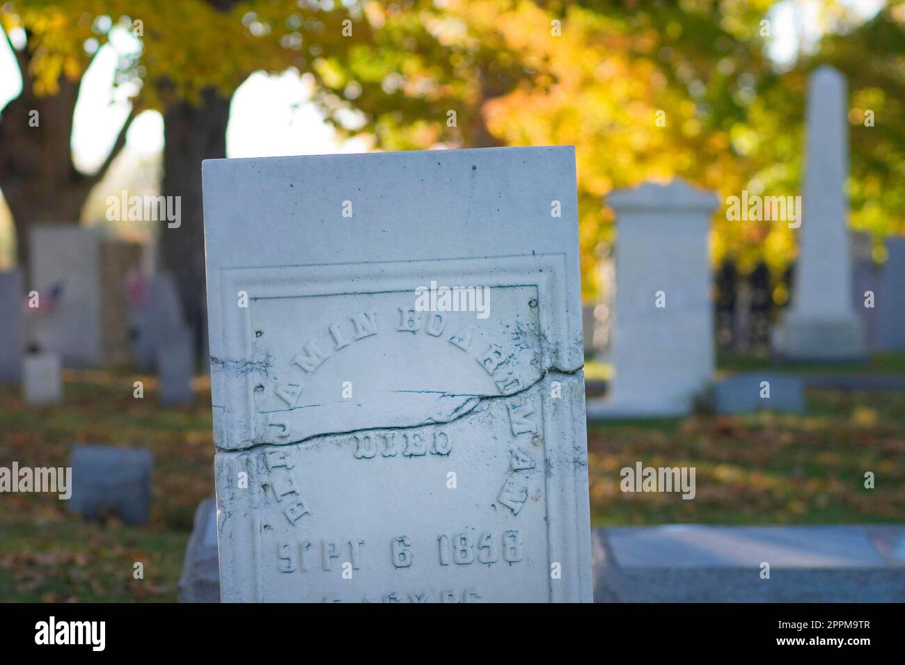Quaker cemetery hi-res stock photography and images - Alamy